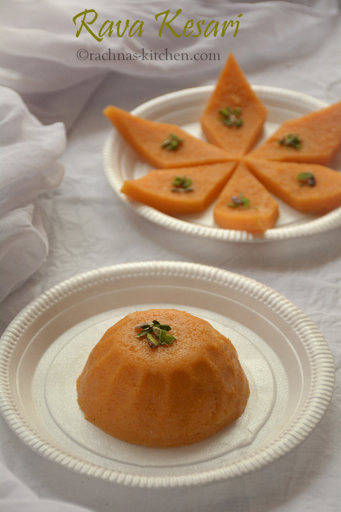 Rava Kesari Recipe, kesari bath | Semolina Pudding Recipe