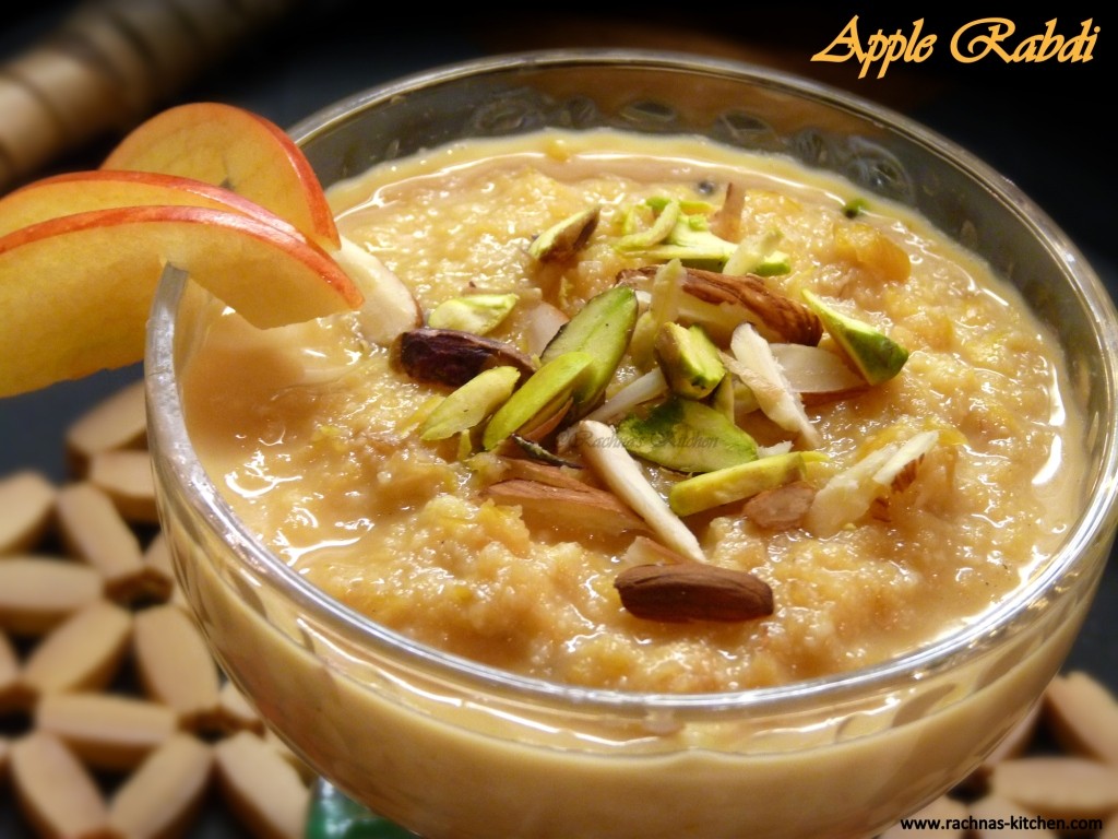 Apple Rabri/Kheer - Apple dessert with Condensed Milk