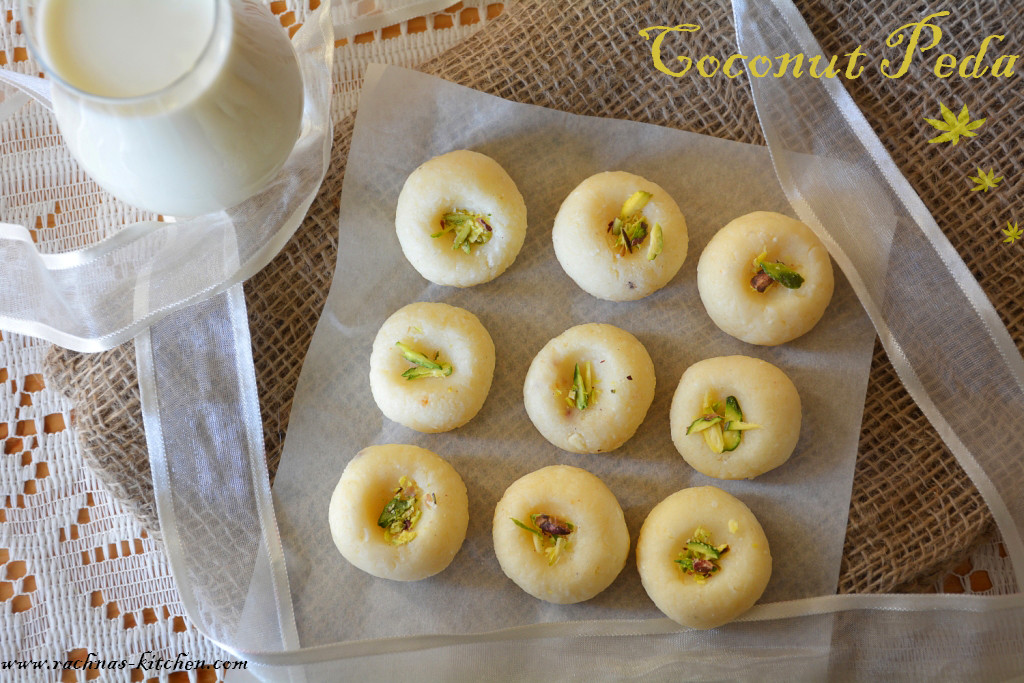 Peda Recipe, How to make coconut peda recipe