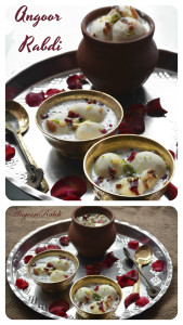 Angoor rabdi recipe, How to make angoor rabdi |Angoori rasmalai